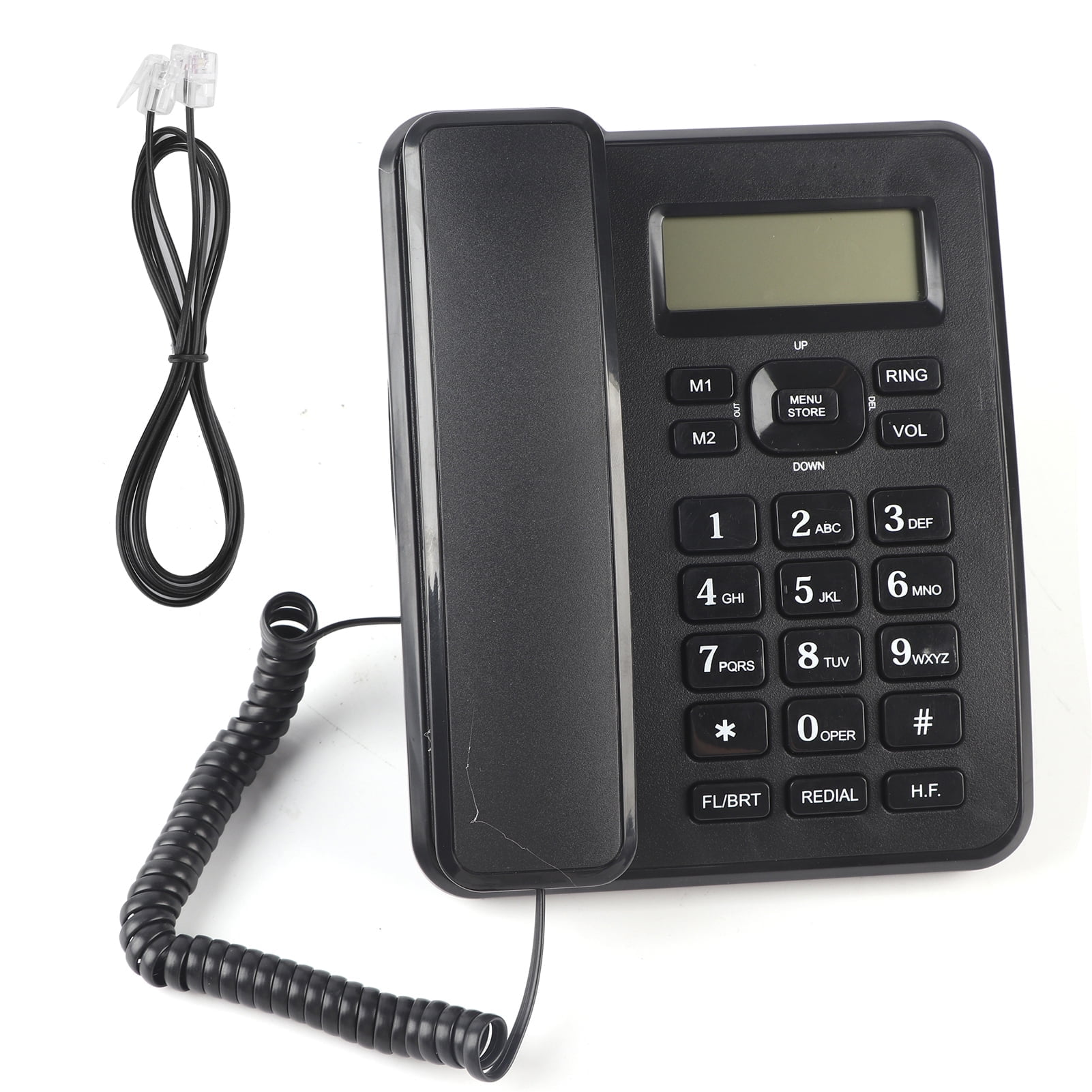 Kxt 6001Cid Fixed Telephone, Adjustable Home Wired Landline Business ...