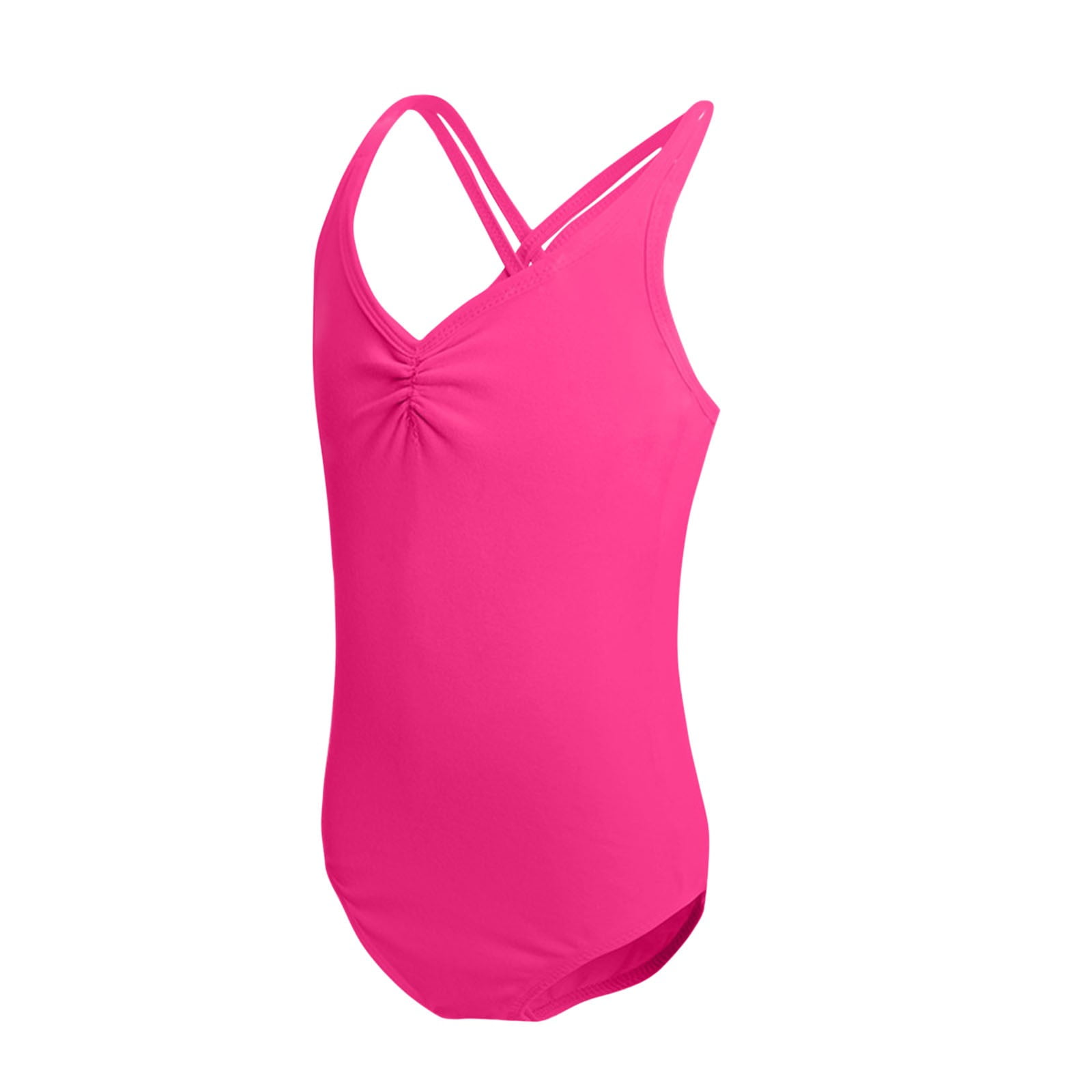 KyCheLot Girls Leotard Summer Crisscross Back Sleeveless Comfy Quick ...