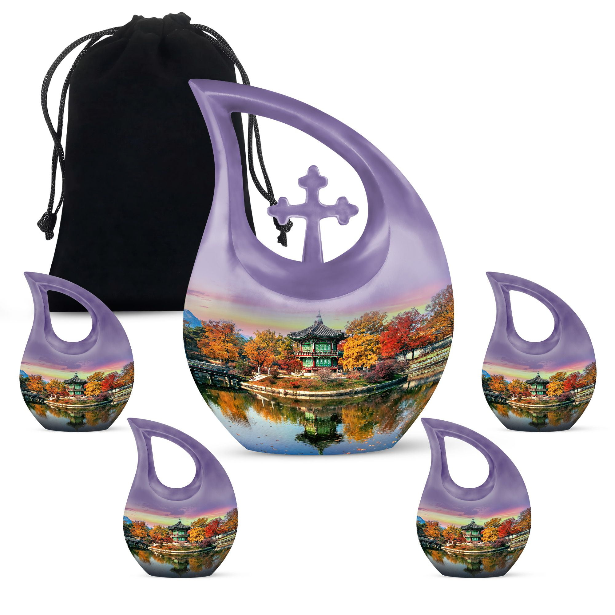 Kyeong Bok Urn - Small Urns For Human Ashes - Urn For Ashes For Women ...