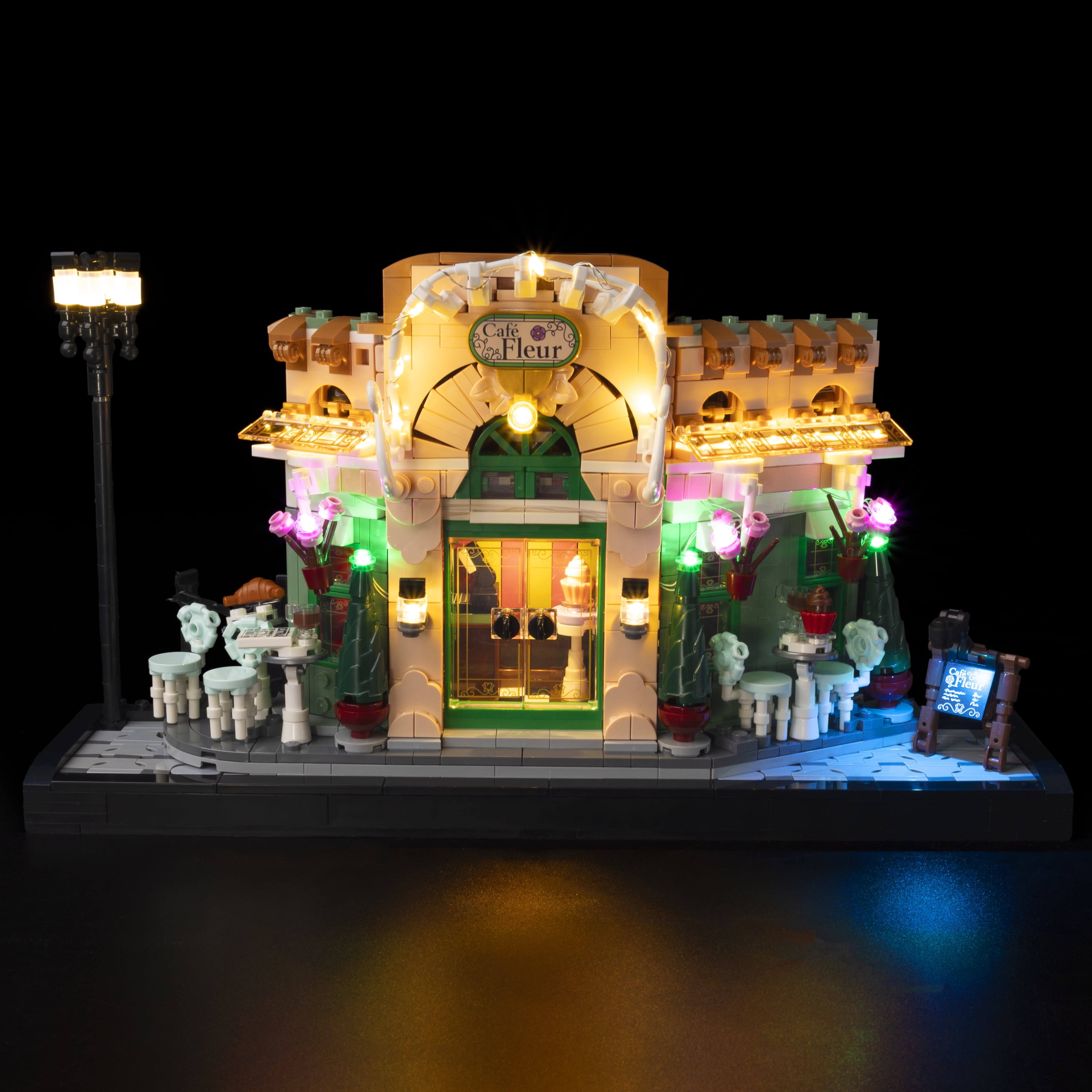 Kyglaring LED Lighting Compatible with Lego French Café 10362, NOT ...