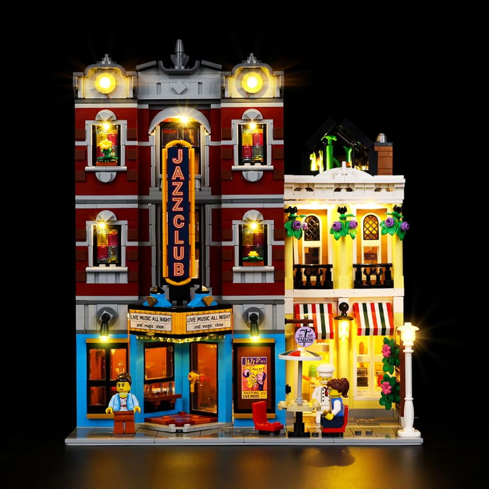 Kyglaring LED Lighting Kit Designed for Lego Jazz Club 10312 Model ...