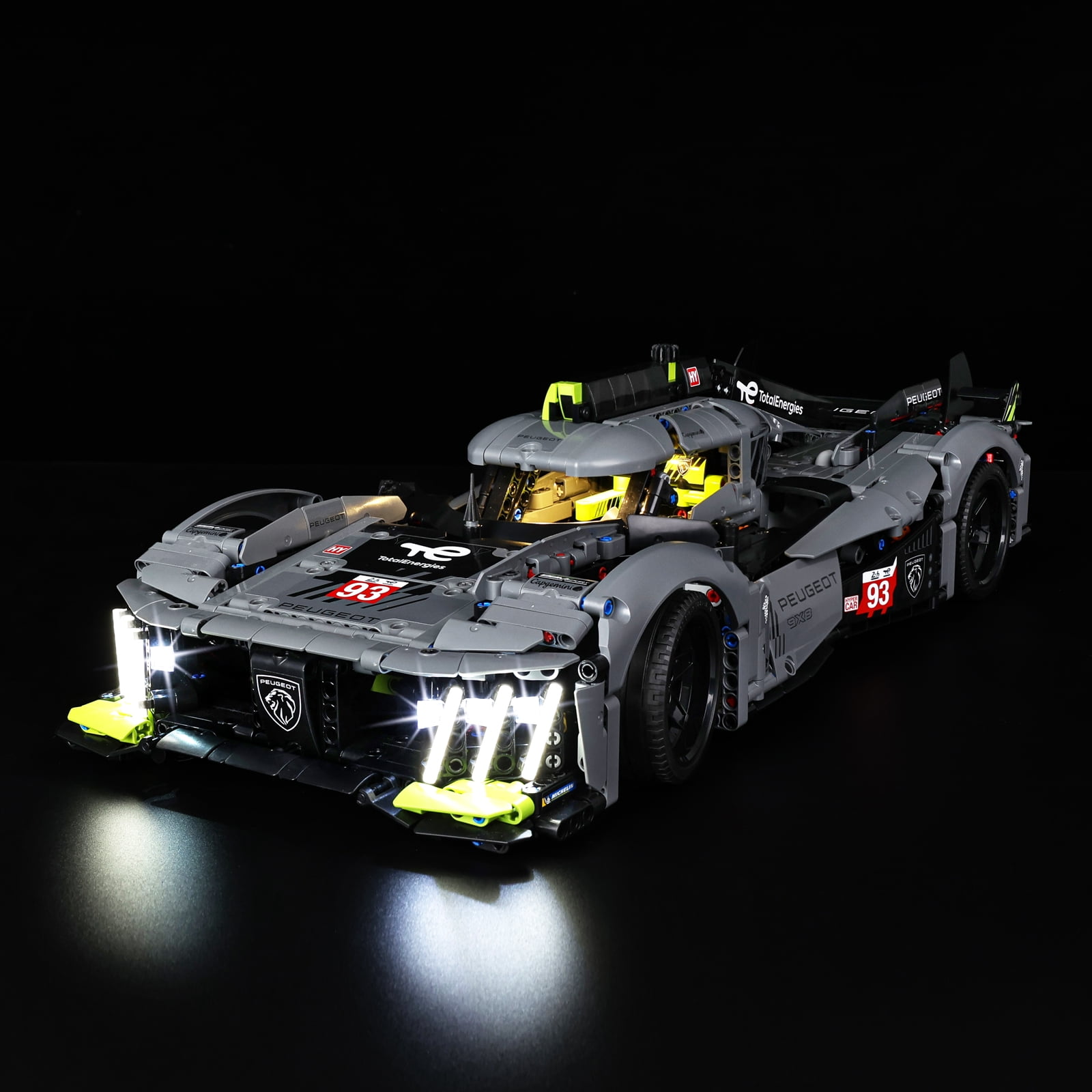 Kyglaring LED Lighting Kit (No Model) Designed for Lego Technic Peugeot ...