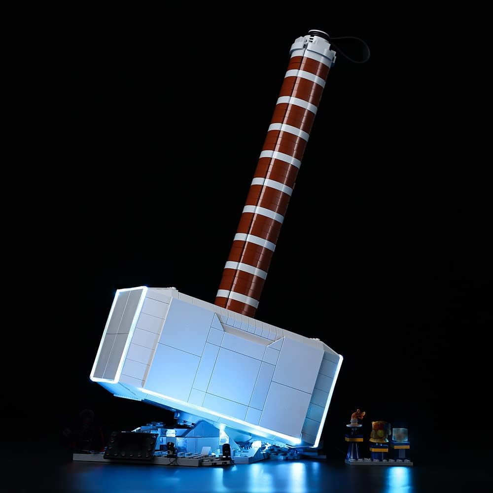 Kyglaring LED Lighting Kit (No Model) Designed for Lego Thor's Hammer ...