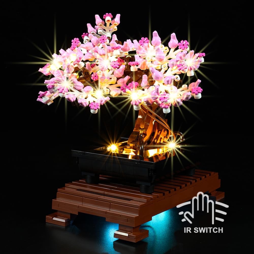 Kyglaring LED Lighting Kit for Lego Icons Bonsai Tree 10281 Building ...