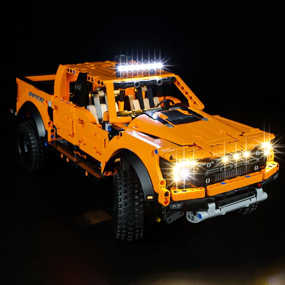 Kyglaring LED Lighting Kit for Legos Technic Ford F-150 Raptor 42126 ...