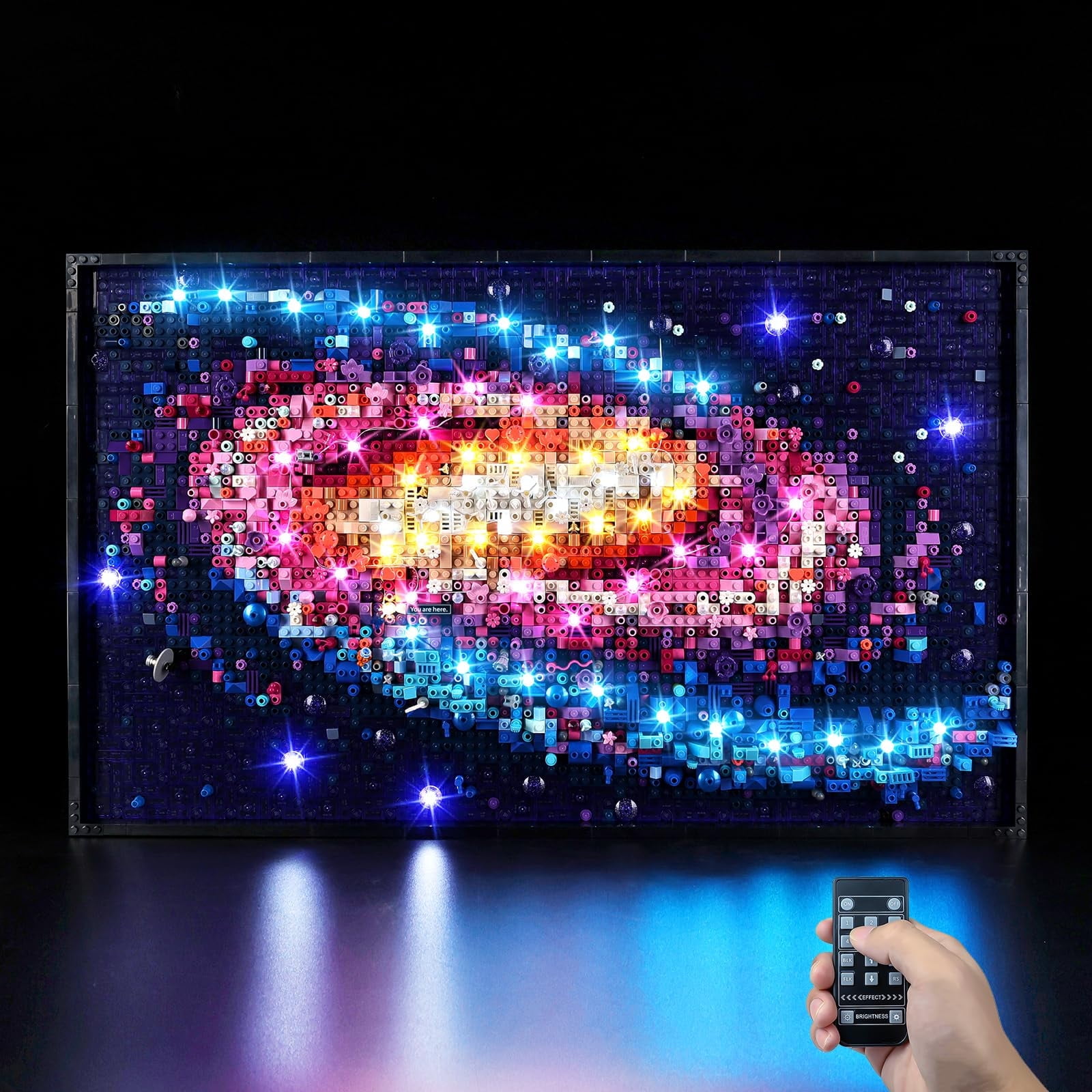 Kyglaring LED Lights for Lego The Milky Way Galaxy Building Set, Remote ...