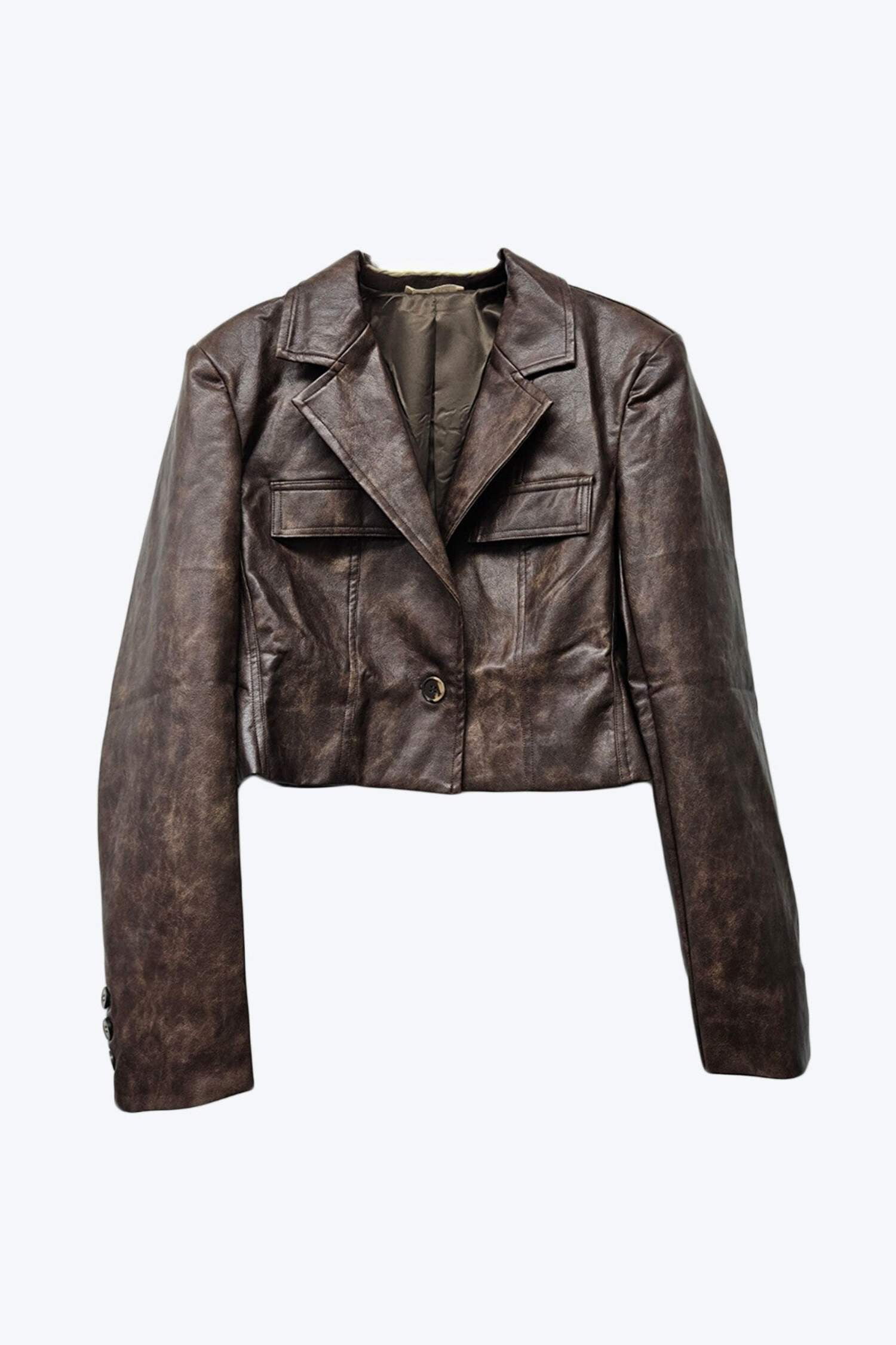 Kylar Leather Jacket - Walmart.com