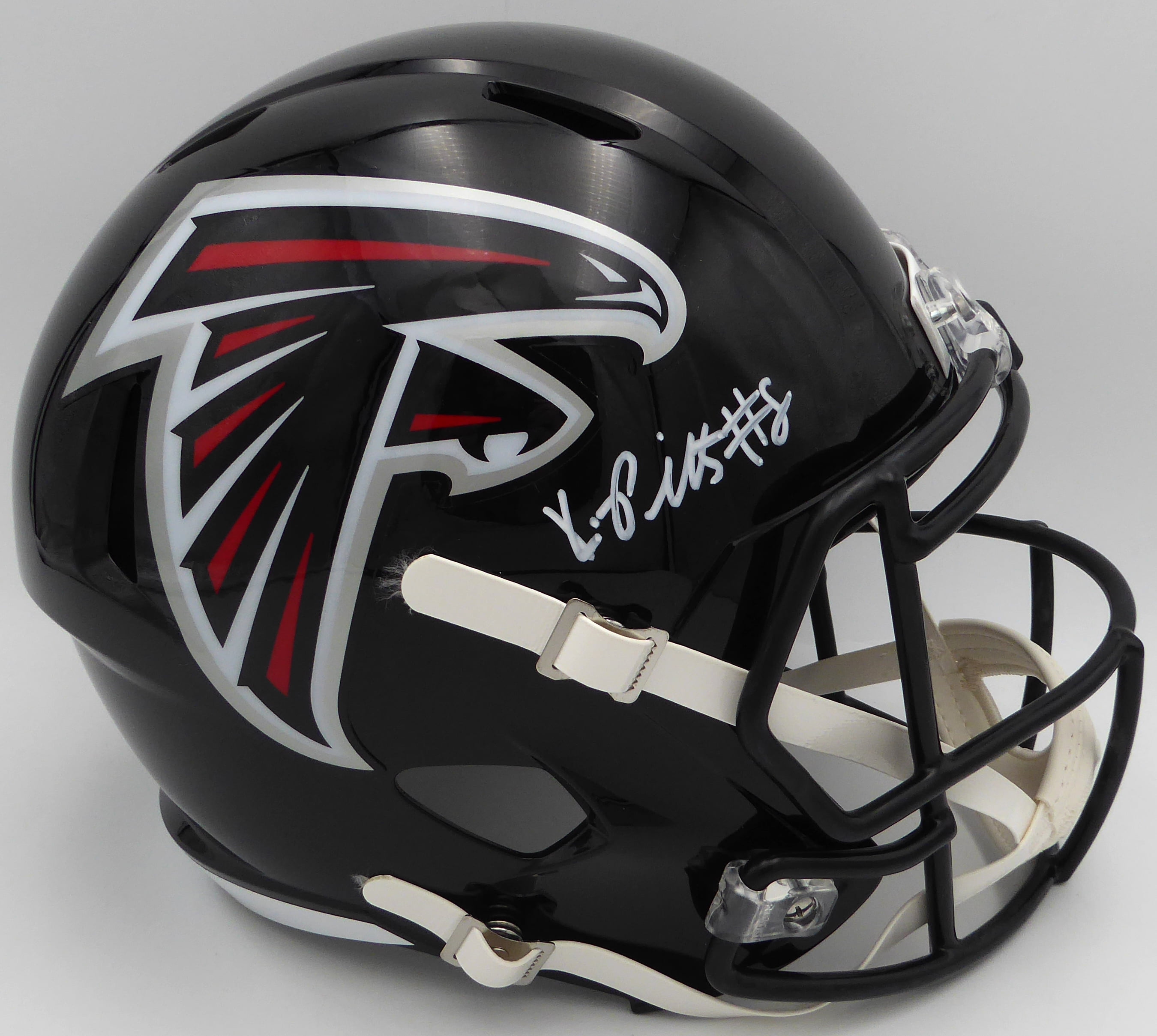 Kyle Pitts Autographed Speed Replica Full Size Helmet Atlanta Falcons ...