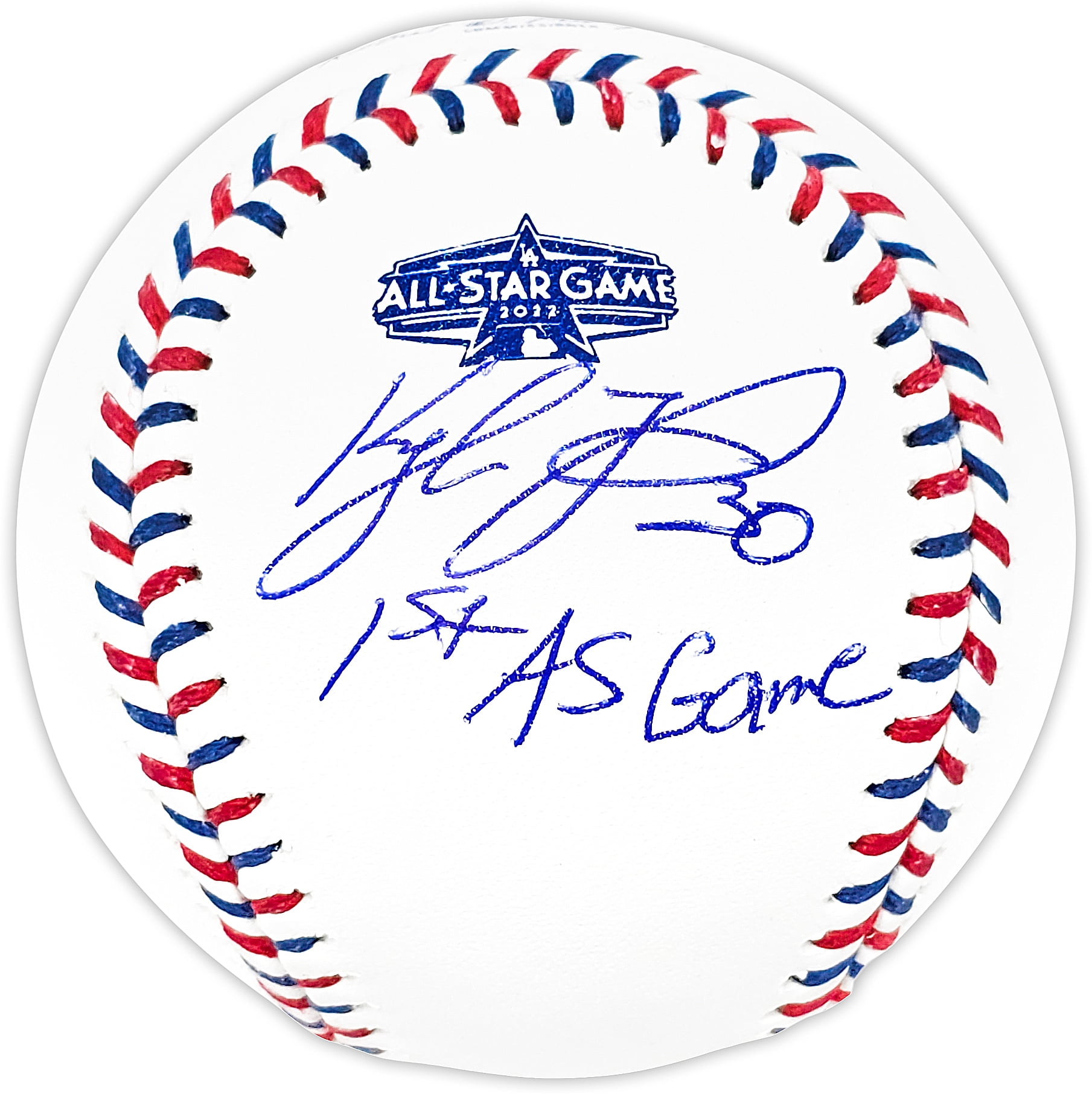 Kyle Tucker Autographed Official 2022 All Star Game Logo MLB Game ...