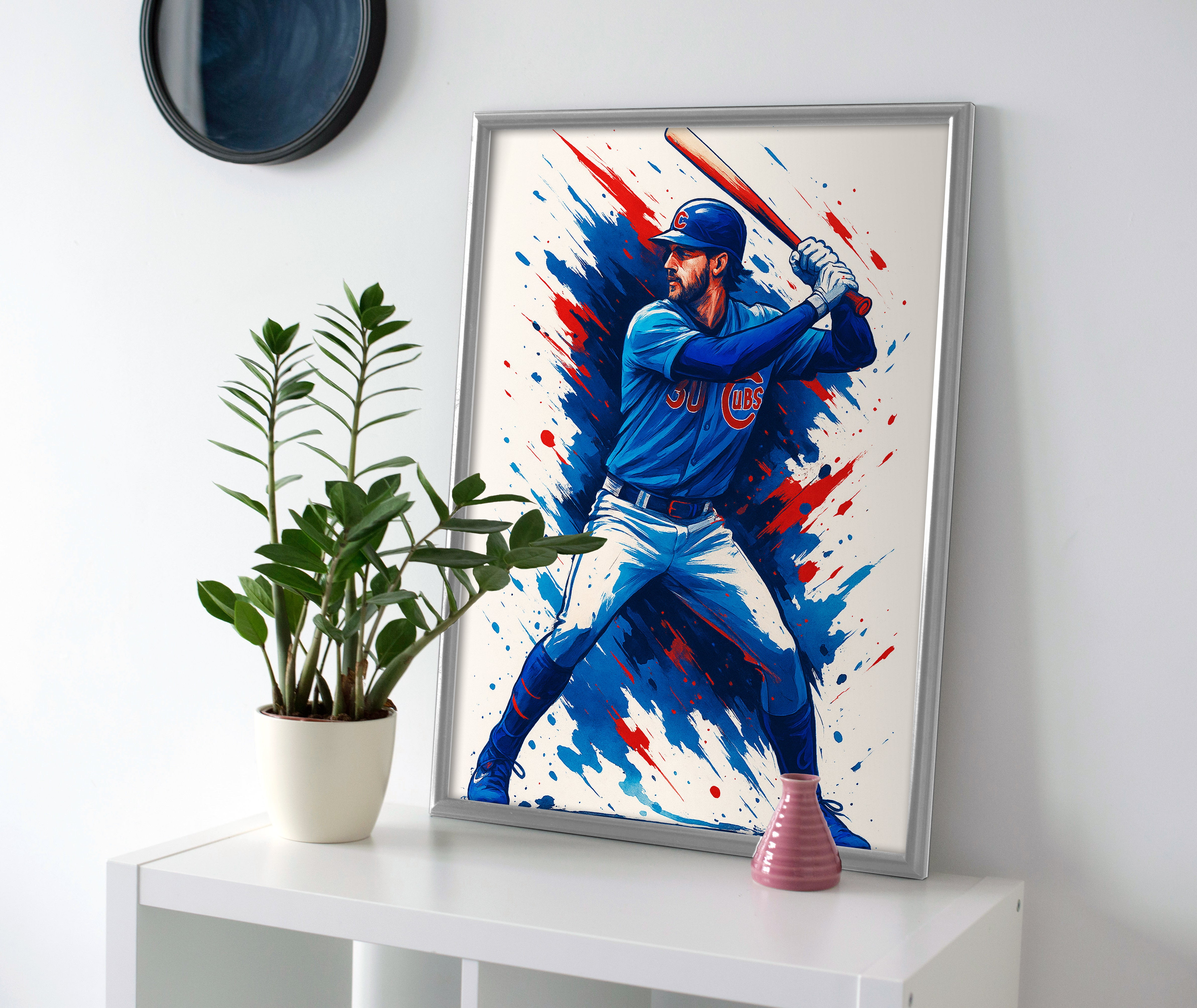 Kyle Tucker Cubs Poster or Canvas Wall Art - Walmart.com