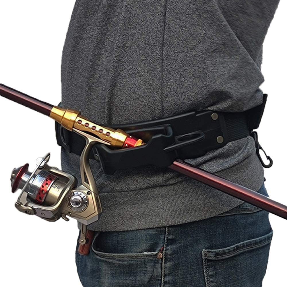 Kylebooker 3rd Hand Rod Holder The Adjustable Belt Fishing Wading ...