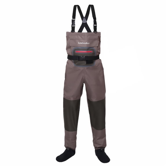 Kylebooker Breathable Chest Wader, Waterproof 3-Ply Insulated Fishing ...