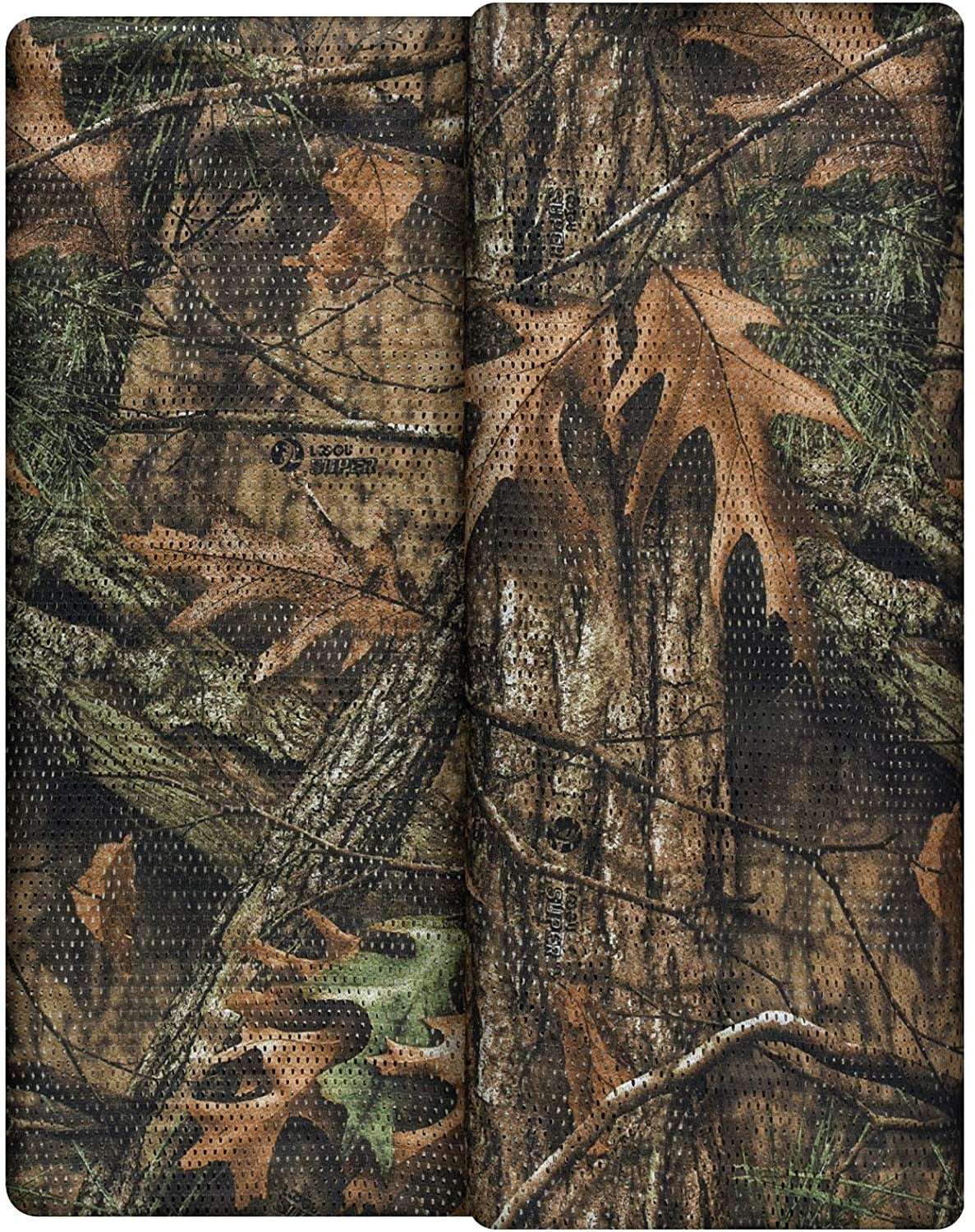 Kylebooker Camo Burlap Cradle Mesh Camouflage Netting Cover for Hunting ...