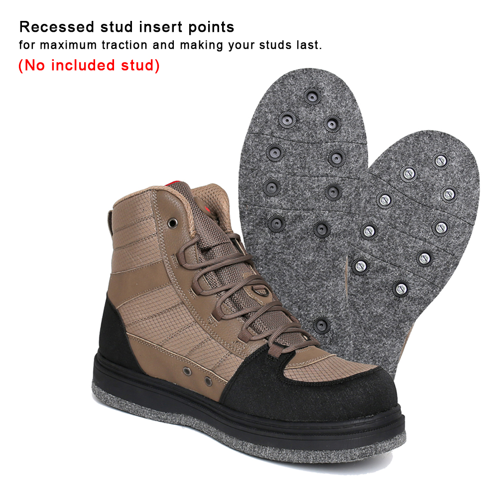 Compass 360 by SJK Stillwater II™ Cleated Wading Shoes 11 Dark Brown ...