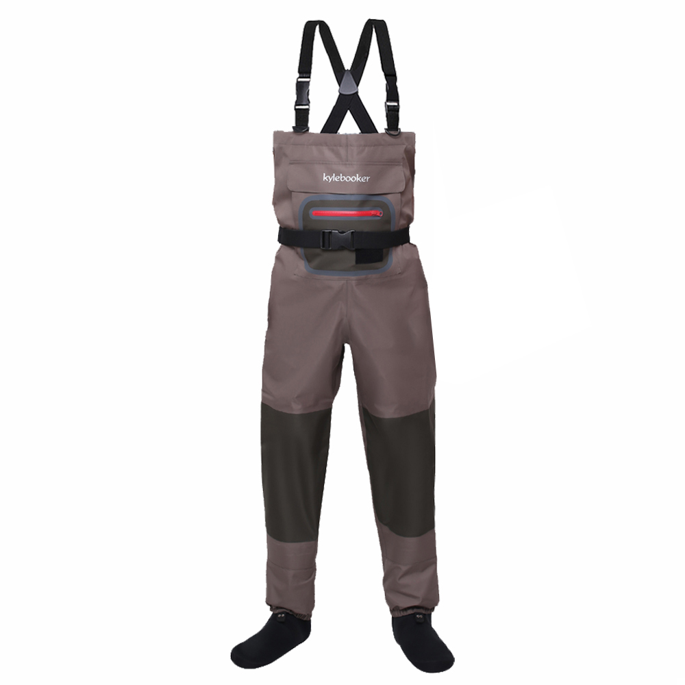 Caddis Men's Deluxe Breathable Stockingfoot Waders - L Stout - Walmart.com
