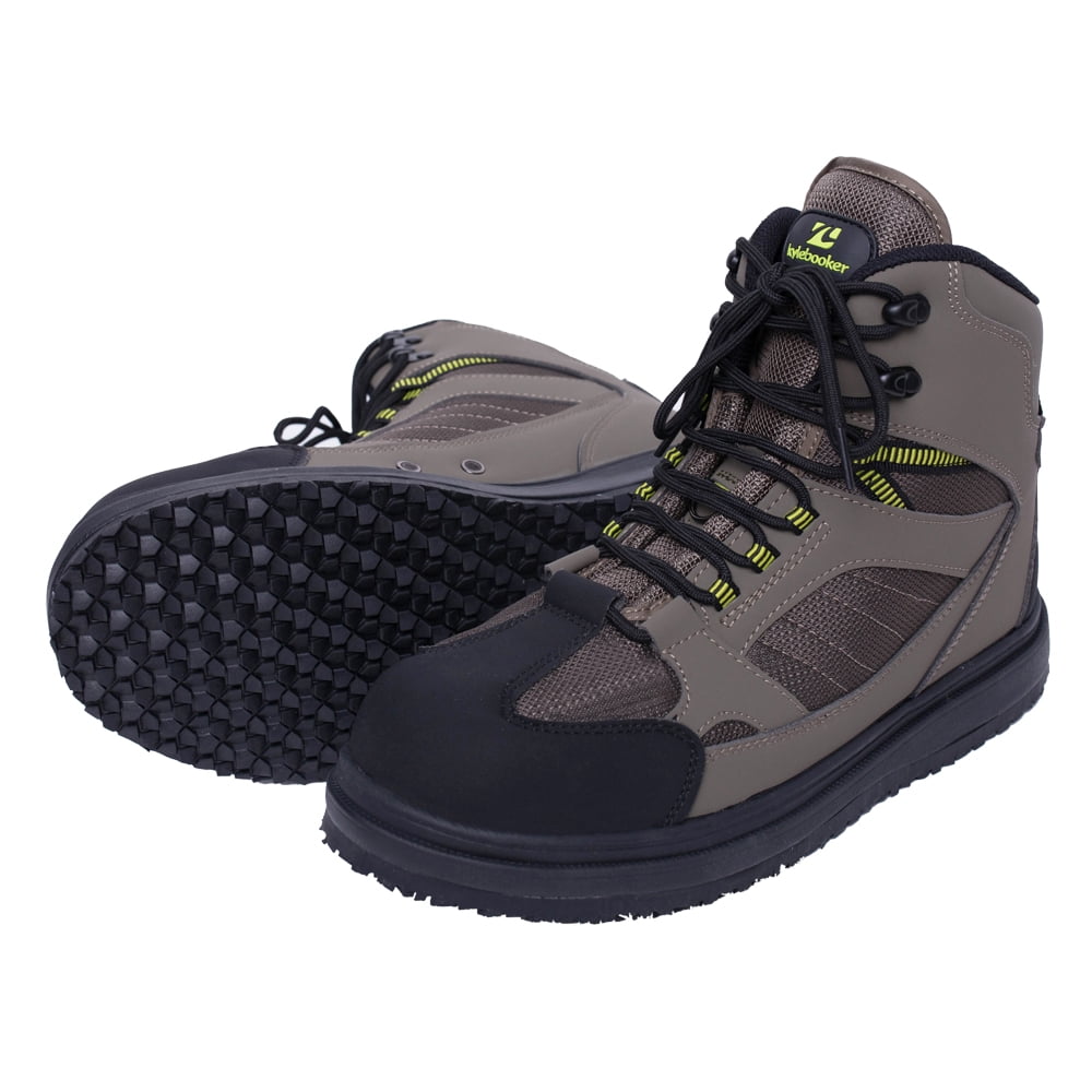 Kylebooker Quick-Drying Fly Fishing Wading Boots with Anti-Slip Felt ...