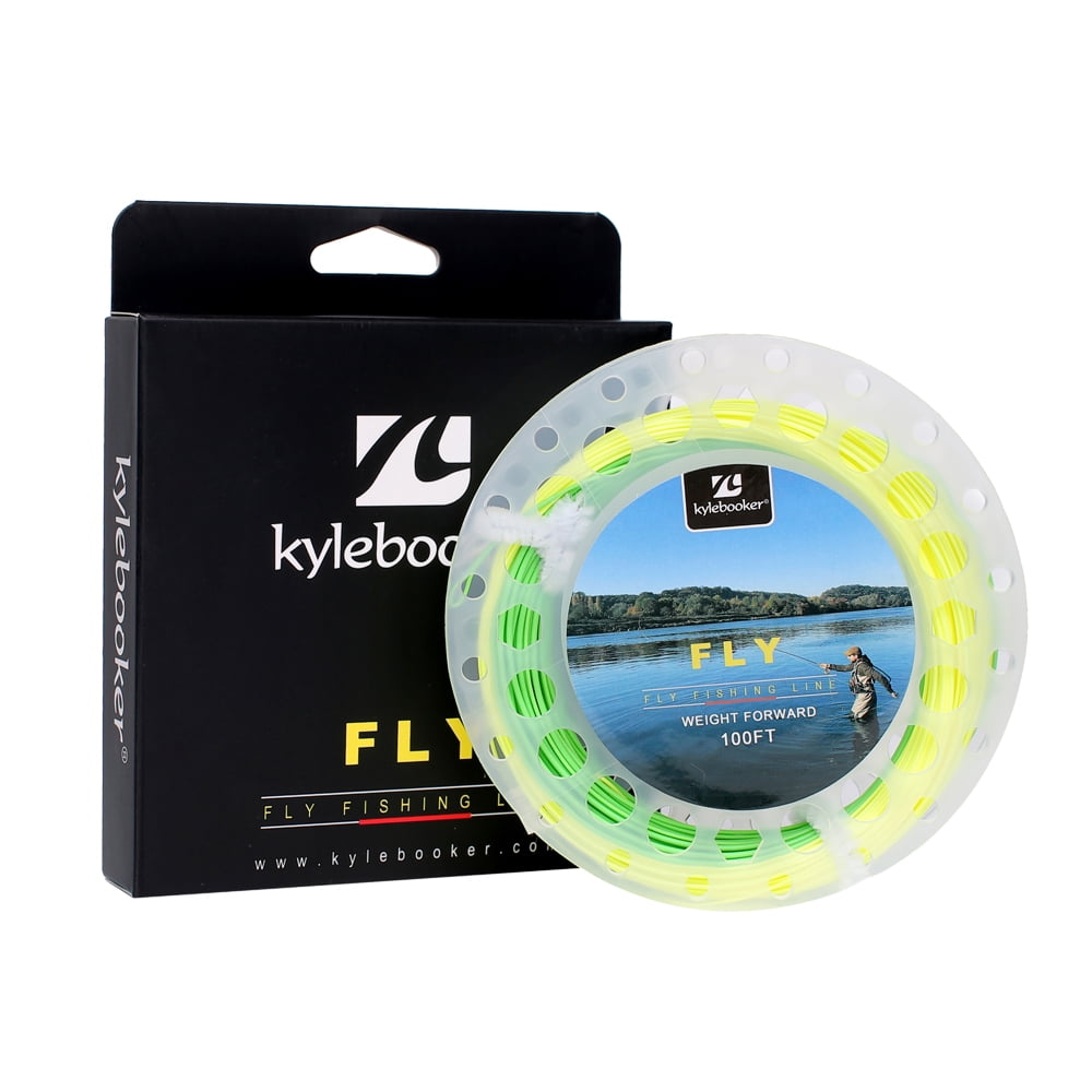 Kylebooker Fly Fishing Line with Welded Loop Floating Weight Forward ...