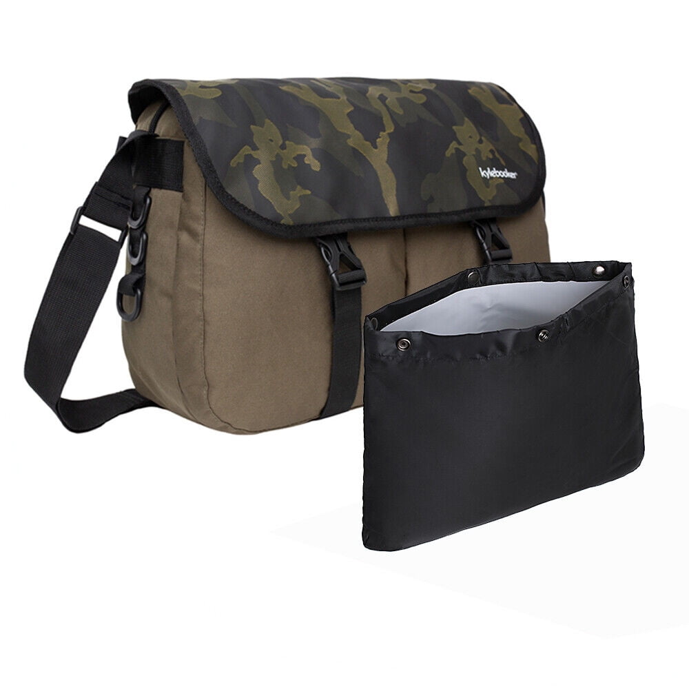 Kylebooker Trout Fishing Game Bag Fly Tackle Coarse Bag with Removable ...