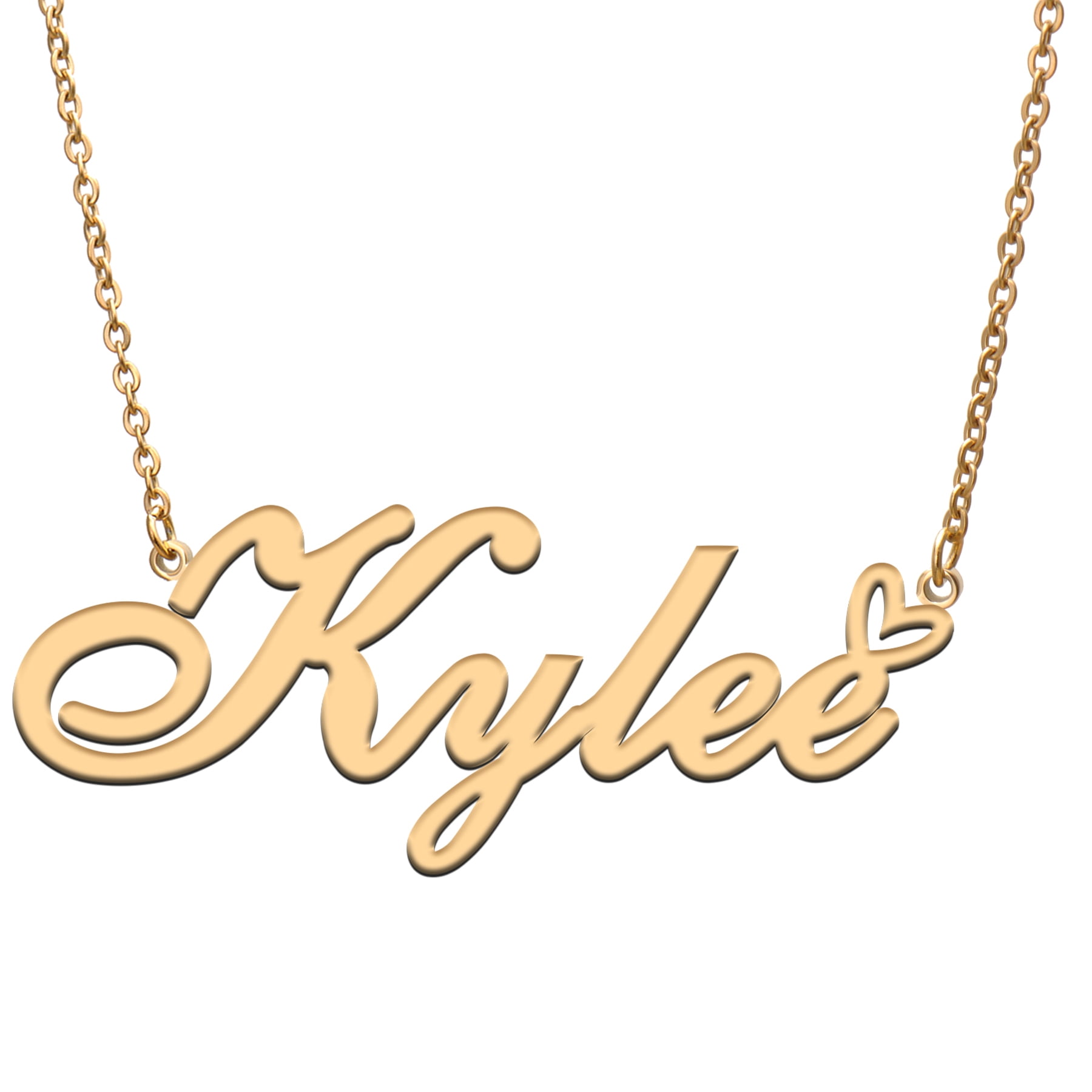 Kylee Custom Name Necklace Customized Personalized Plated Name Necklace ...