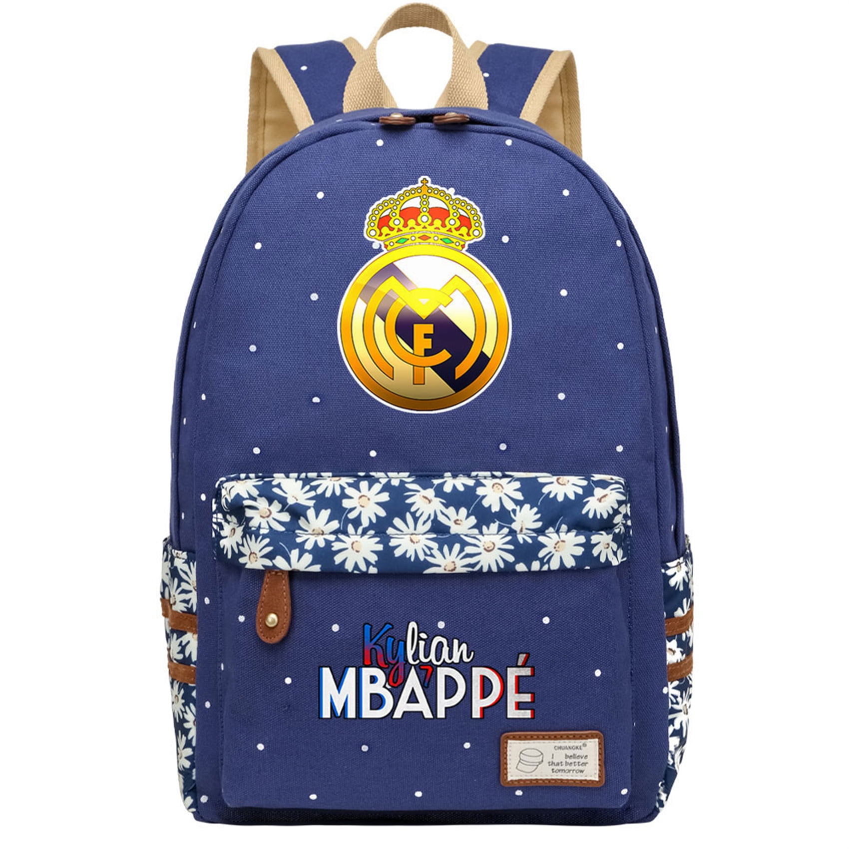 Kylian Mbappe Backpack for School,Outdoor Hiking-Lightweight Student ...