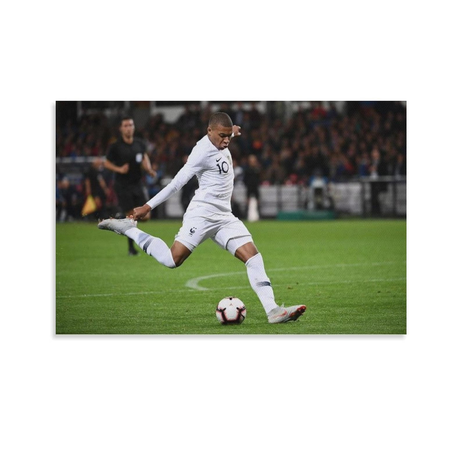 Kylian Mbappe Poster Canvas Poster Picture Print Canvas Poster Wall ...