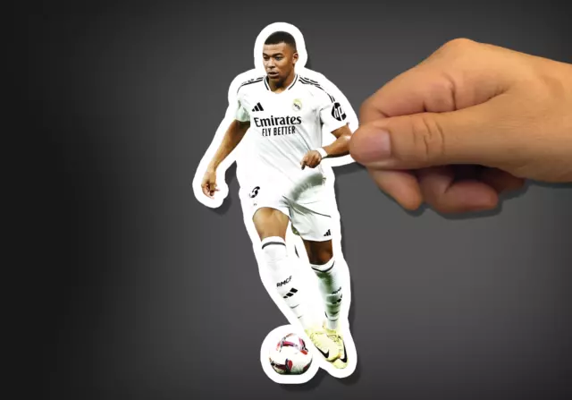 Kylian Mbappe Sticker, Soccer Decal For Car Truck Window Phone Decal ...