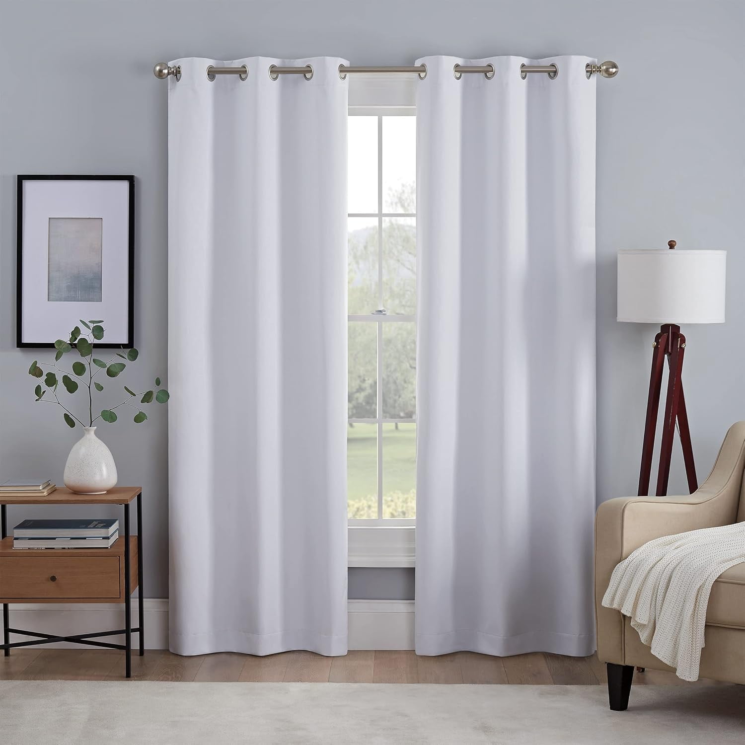 Kylie Absolute Zero Blackout Noise Reducing Grommet Lined Window ...