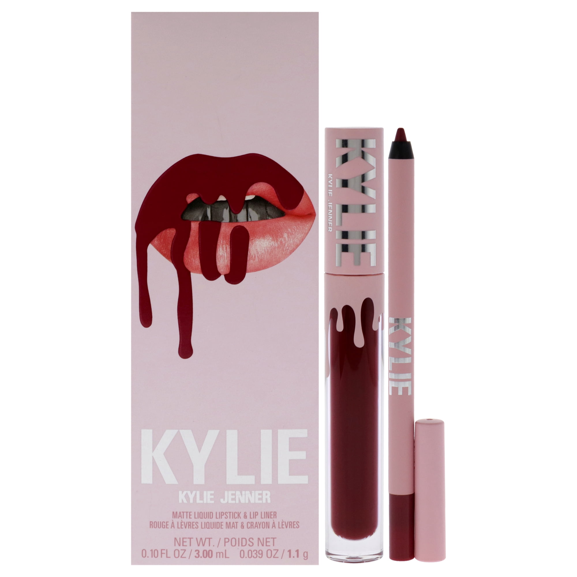Kylie Cosmetics Matte Lip Kit - 403 Bite Me , 2 Pc 0.10oz Matte Liquid ...