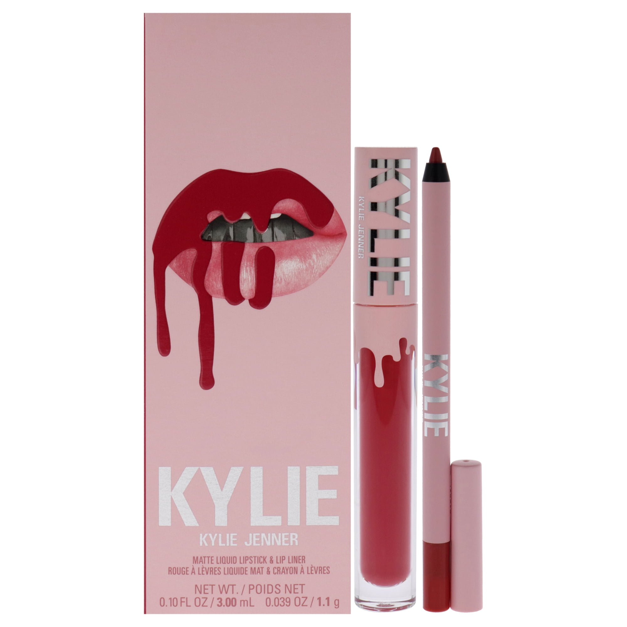 Kylie Cosmetics Matte Lip Kit - 503 Bad Lil Thing , 2 Pc 0.10 oz Matte ...