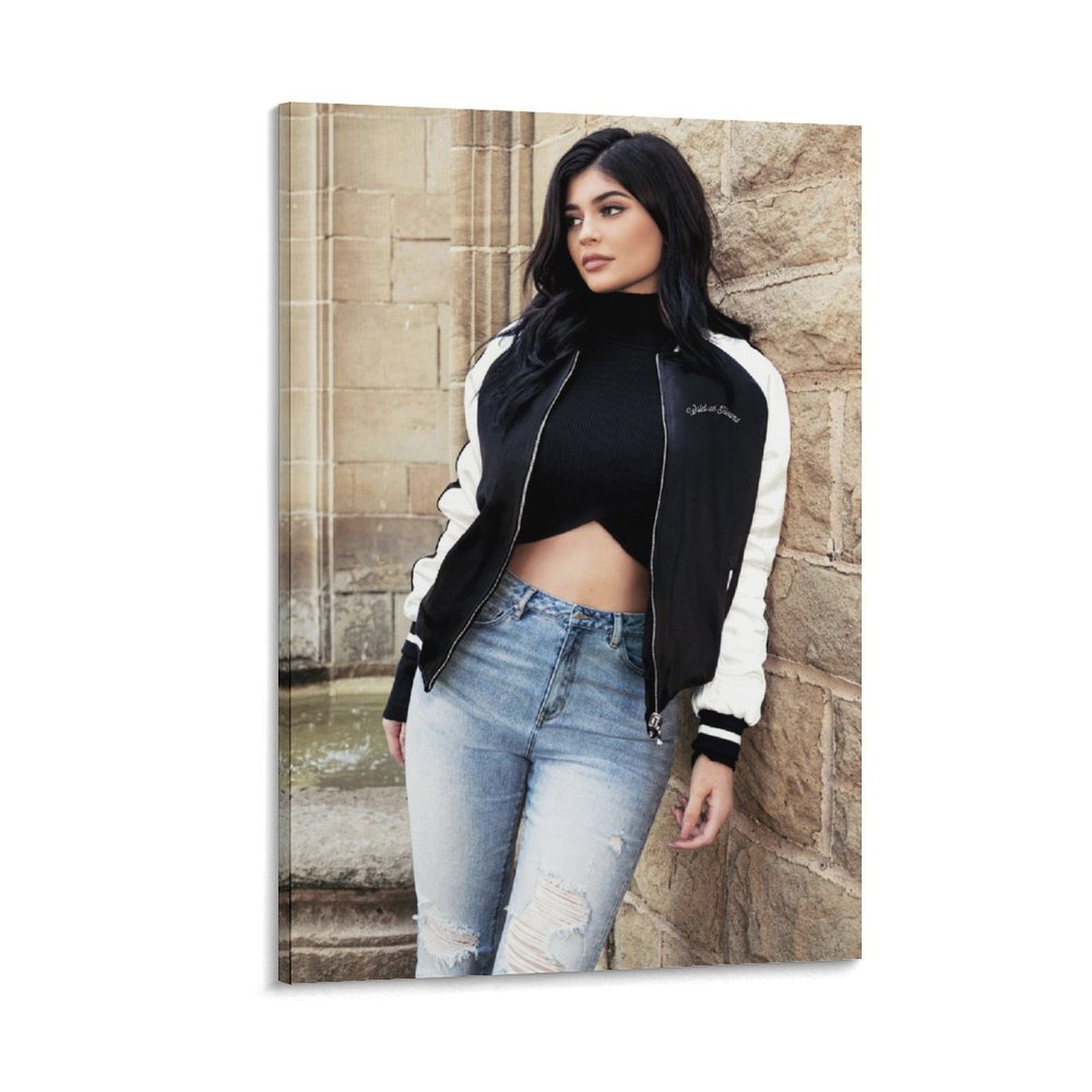 Kylie Jenner Actor Model Poster Picture (58) Canvas Wall Art Poster ...