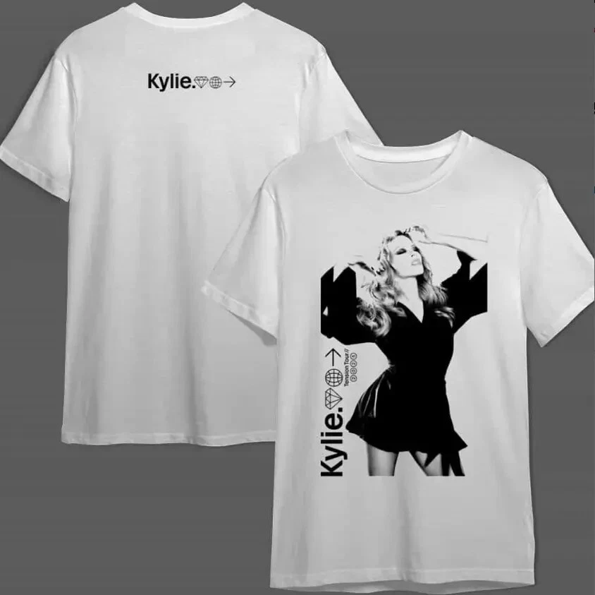 Kylie Minogue The Tension Tour 2025 Photo Tee Merch Unisex Shirt ...