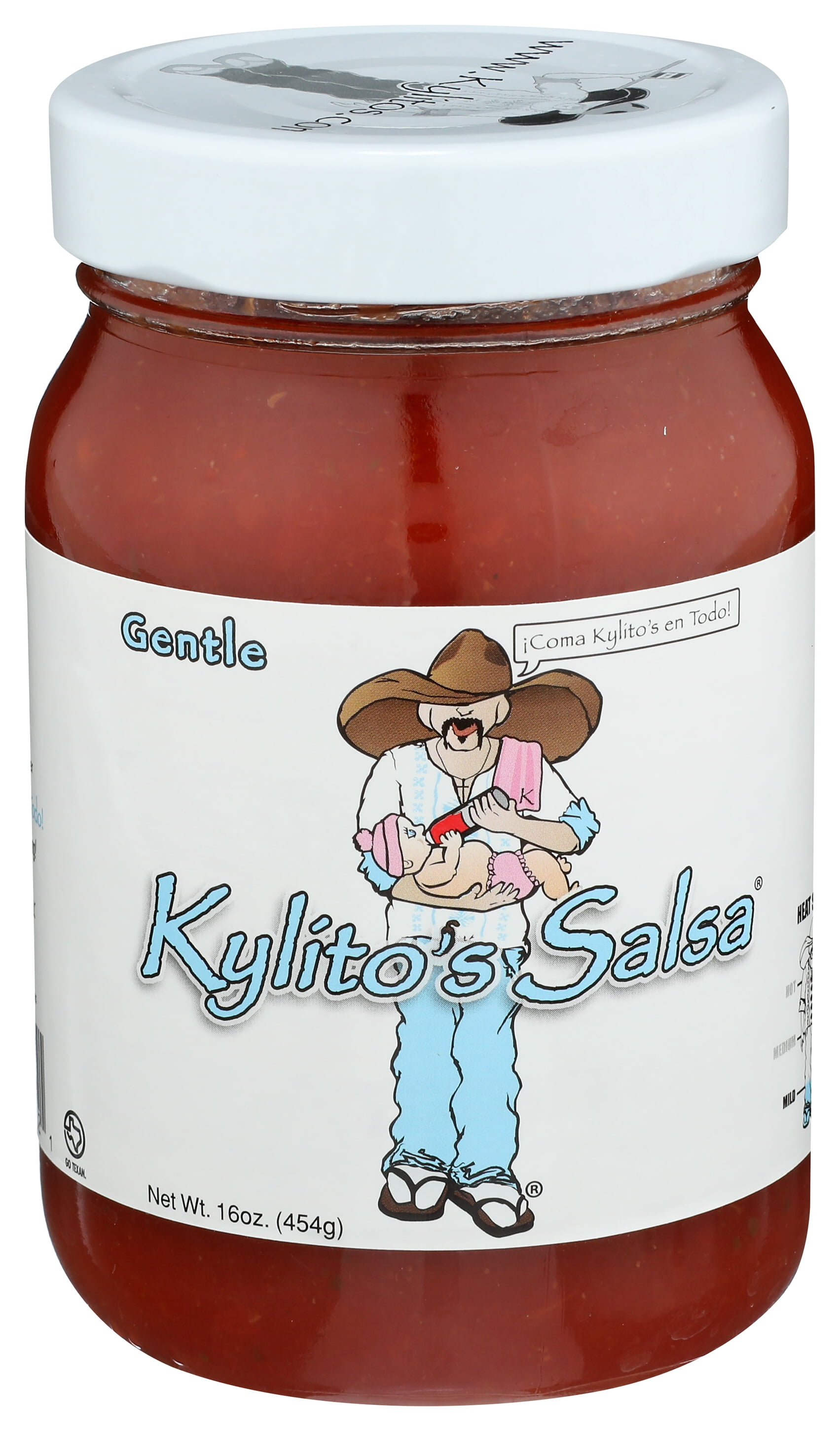 Kylito's Salsa, Gentle, 16 oz Jar - Walmart.com