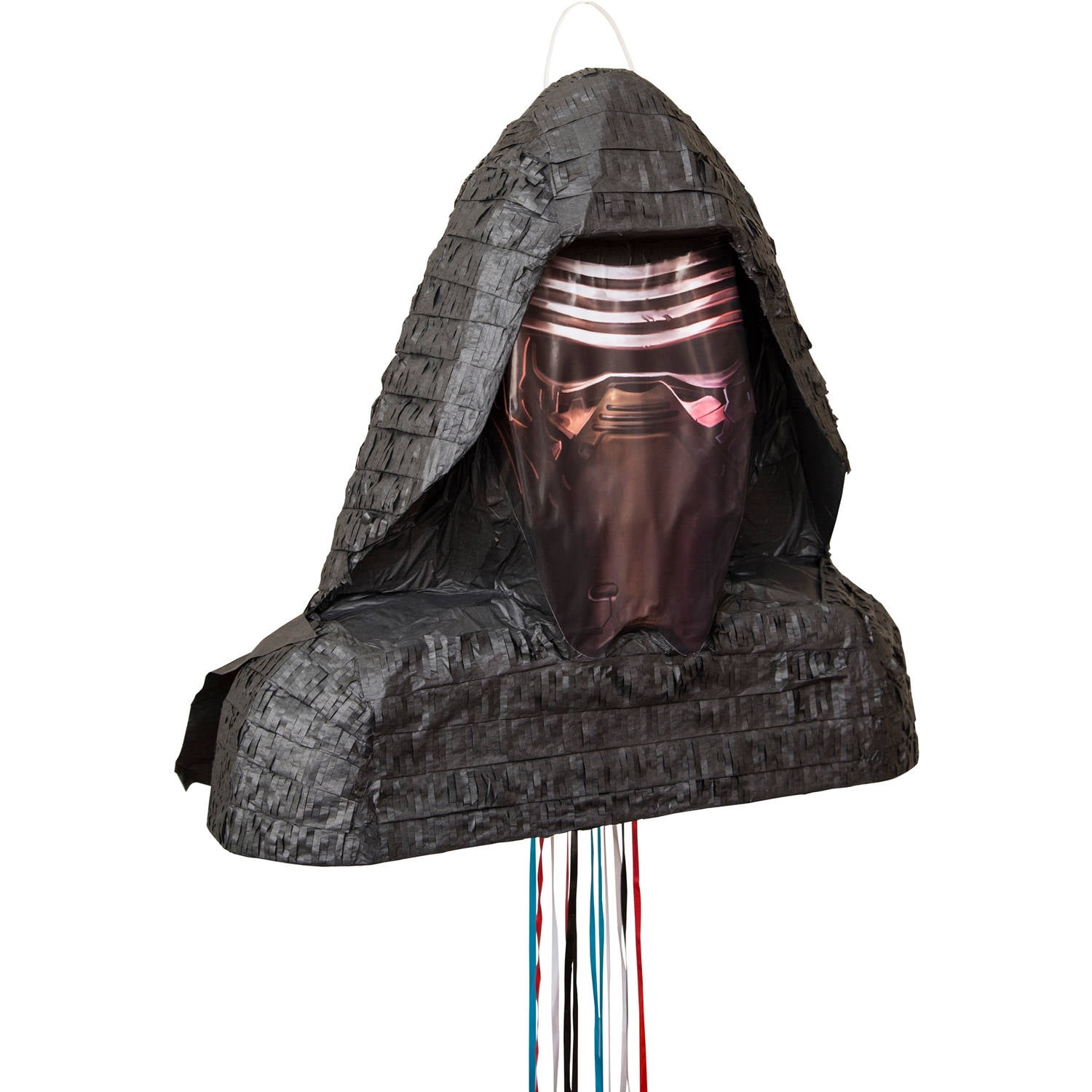 Kylo Ren Star Wars Pinata, Pull String, 17 x 16, 1ct - Walmart.com