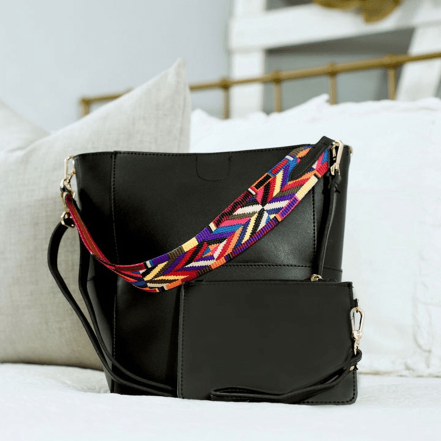 Kyndall Handbag | Choose Your Strap by Threaded Pear - Walmart.com