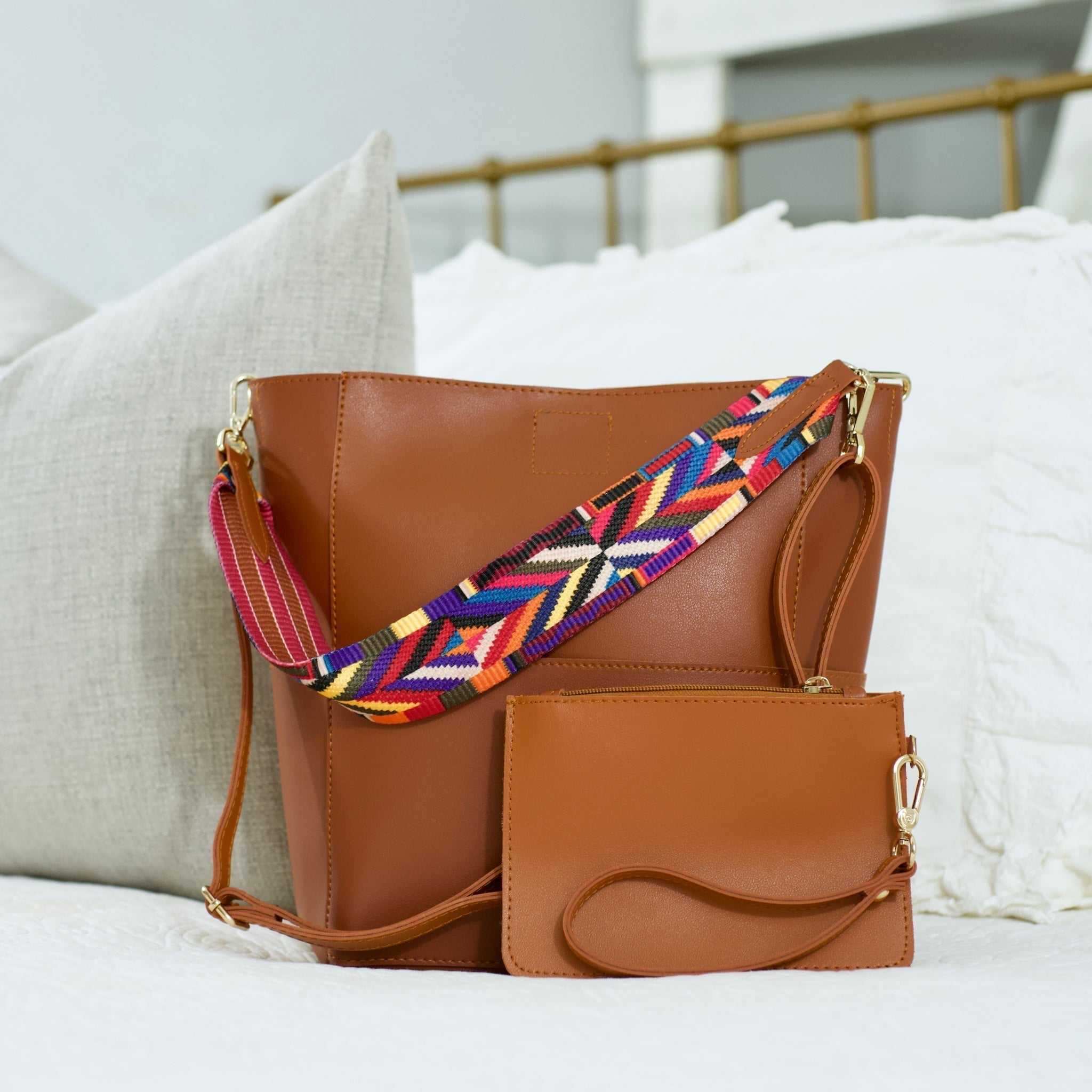 Kyndall Handbag | Choose Your Strap by Threaded Pear - Walmart.com