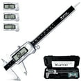 Kynup Digital Caliper, Caliper Measuring Tool, Micrometer Dial Vernier ...