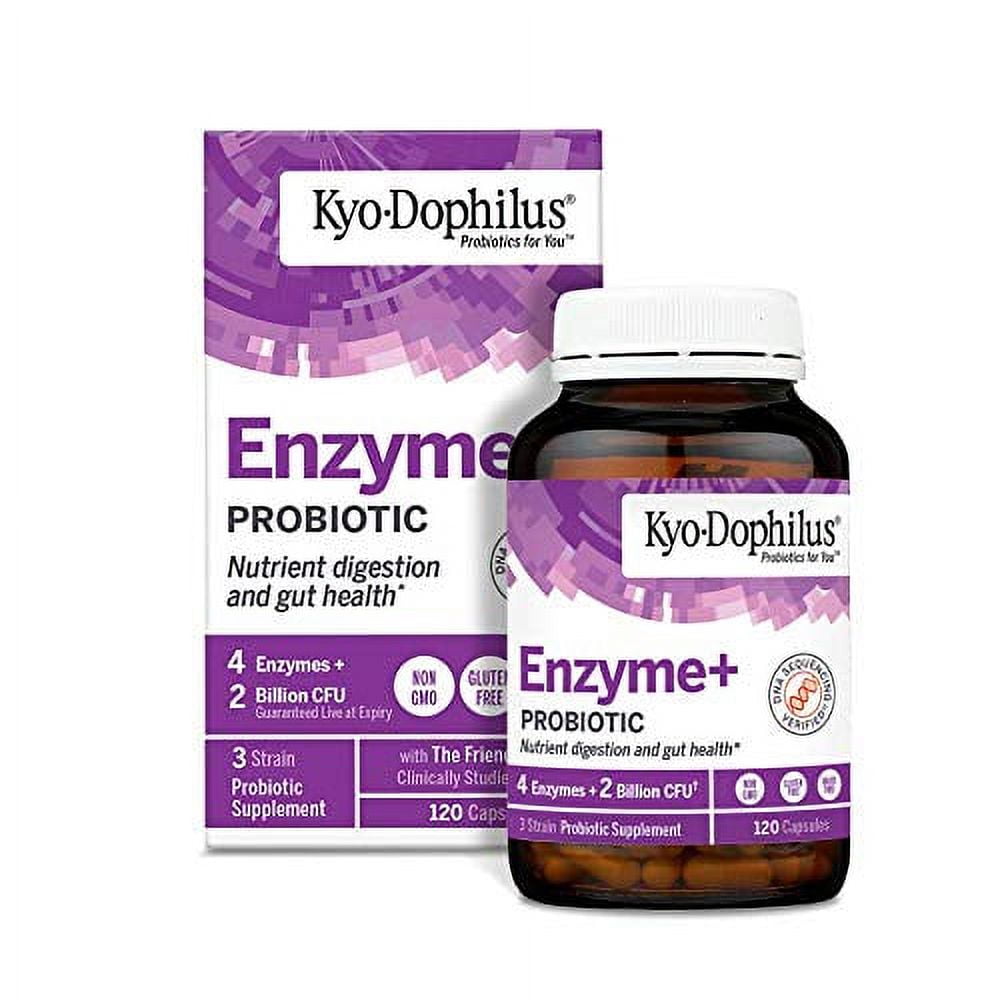 Kyo-Dophlius Enzymes + Probiotic, .. Nutrient Digestion and Gut ...