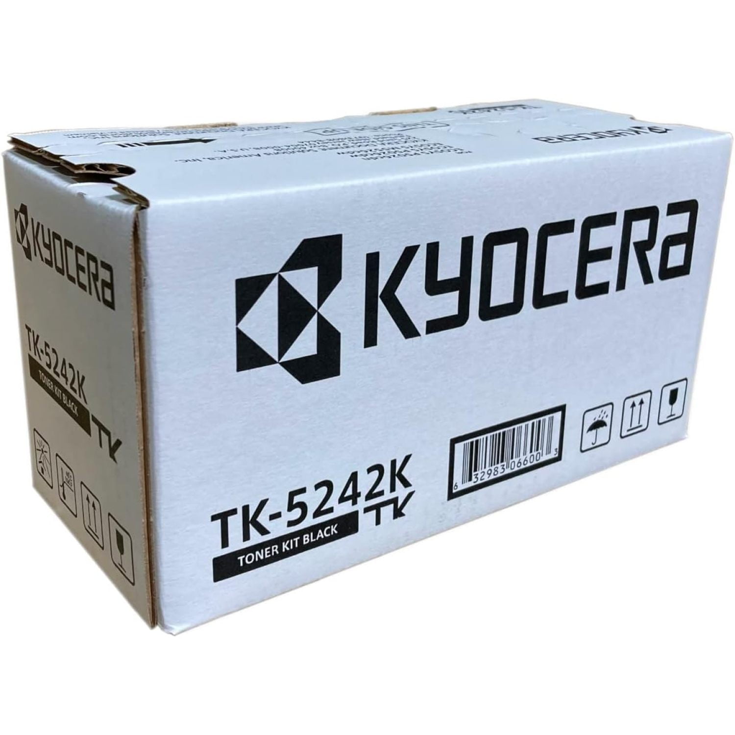 Kyocera 1T02R70US0 Model TK-5242K Black Toner Cartridge for M5526cdw/ P5026cdw, Genuine Kyocera ...