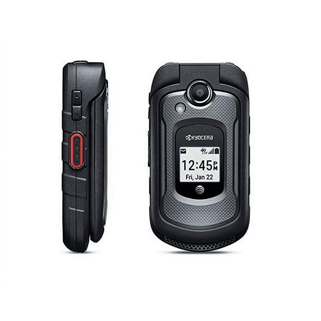 Restored Kyocera DuraXE E4710 8GB BLACK RUGGED FLIP GSM WIFI GPS ...