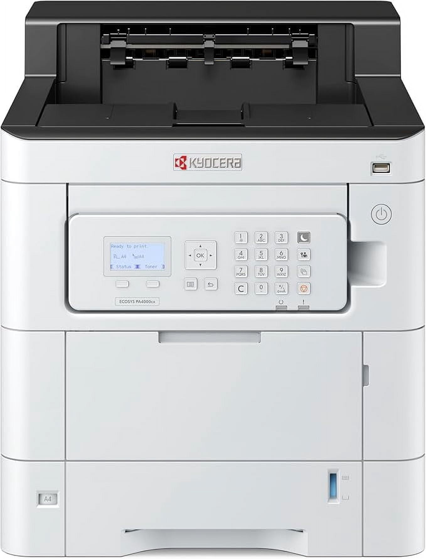 Kyocera ECOSYS PA4000cx A4 Color Laser Printer 42 ppm, 1200 dpi ...