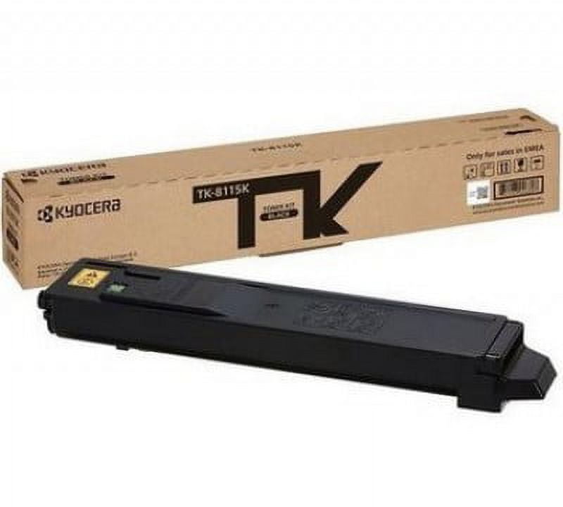 Kyocera Genuine TK-8117K Black Toner Cartridge (12K YLD) (1T02P30US0 ...