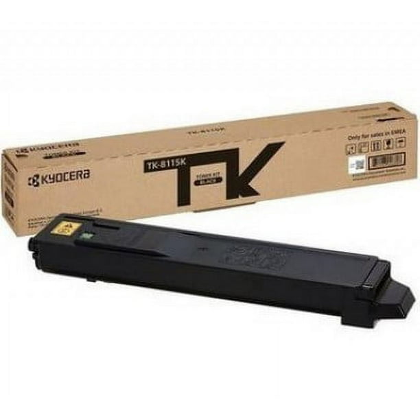 Kyocera Genuine TK-8117K Black Toner Cartridge (12K YLD) (1T02P30US0 ...