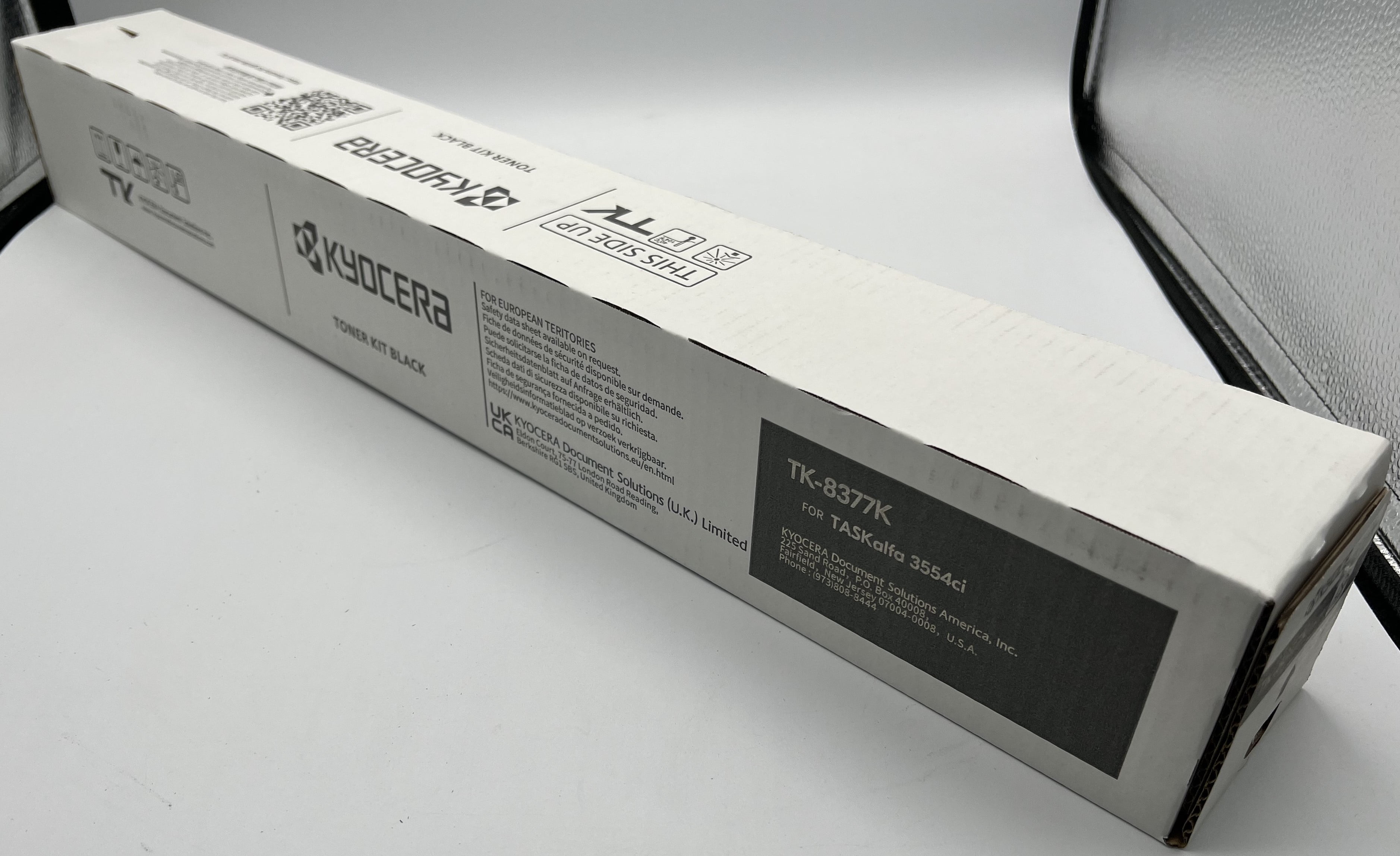 KYOCERA Genuine TK-8377K Black Toner Cartridge for TASKalfa 3554ci ...