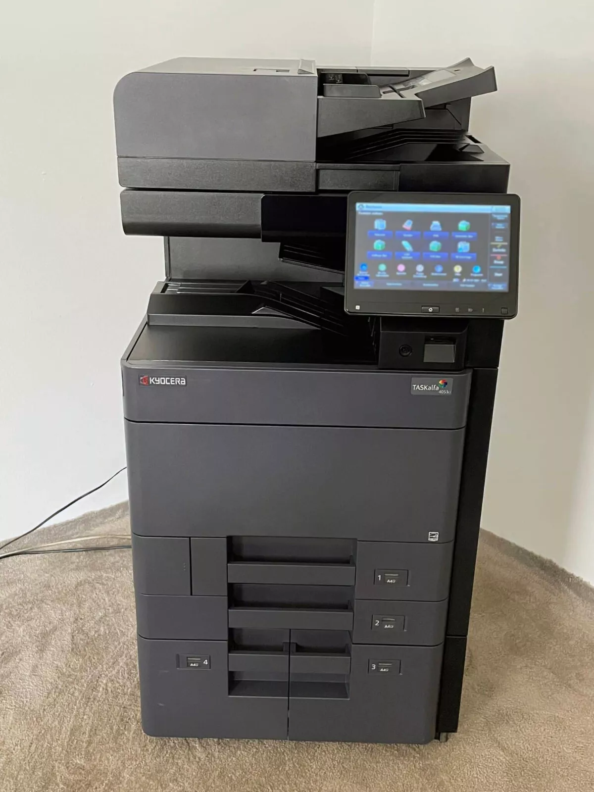 Pre-Owned Kyocera TaskAlfa 6053ci A3 Color MFP Copier Printer Scanner ...