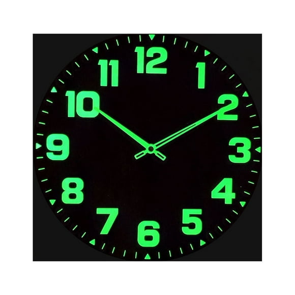 Glow Dark Clock