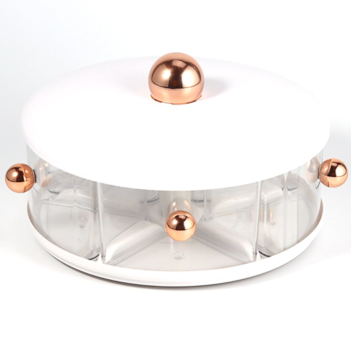 Kyoffiie Turntable Spice Organizers 360° Rotating Seasoning Container 5 ...