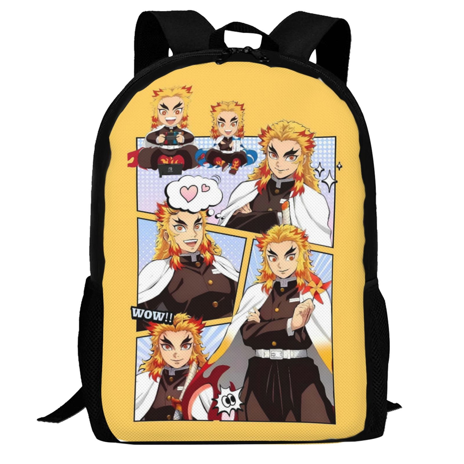 Kyojuro Rengoku Backpack,3d Print Laptop Backpack Lightweight Casual ...
