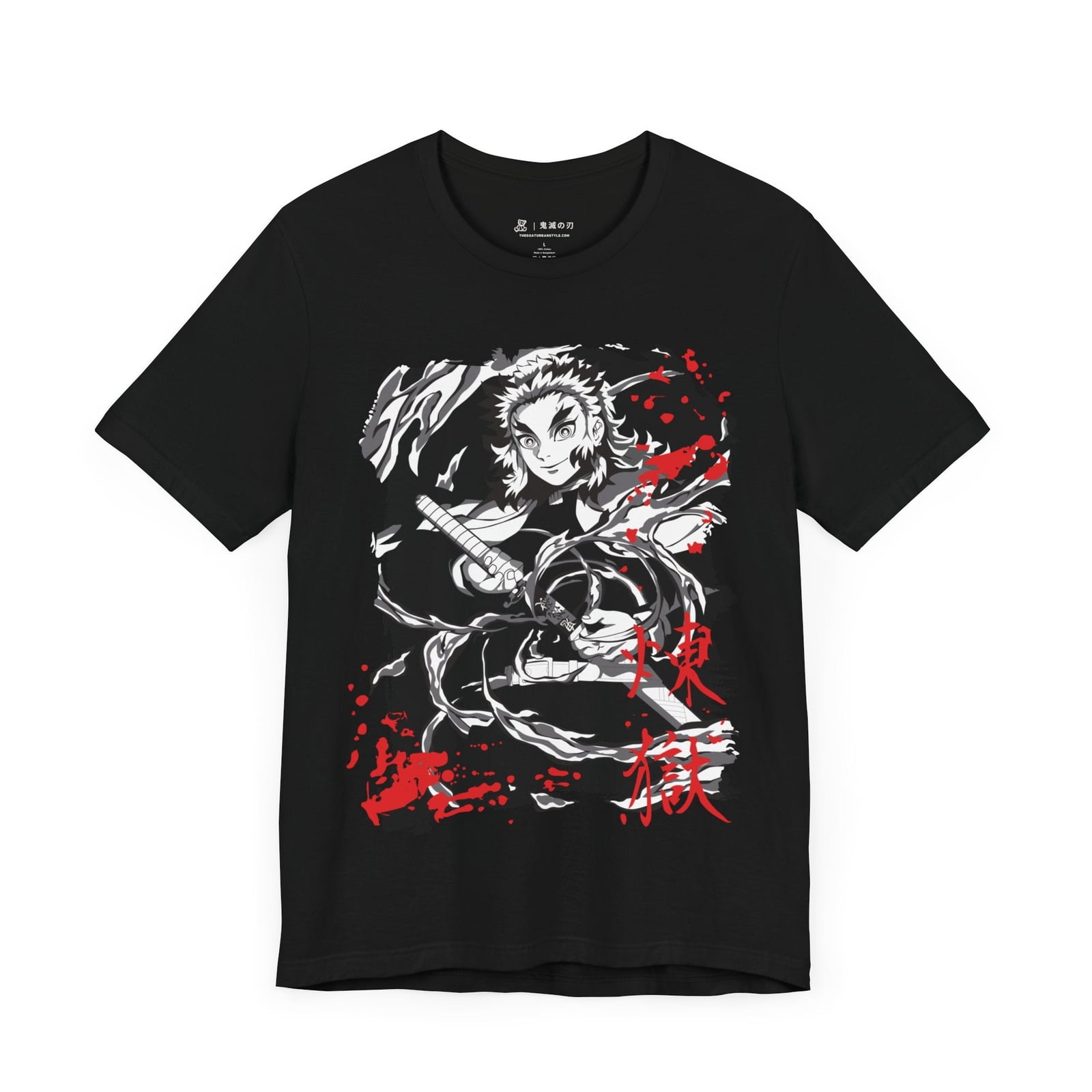 Kyojuro Rengoku -Slayer's Fiery Demon Tee | Premium Demon Slayer Anime ...