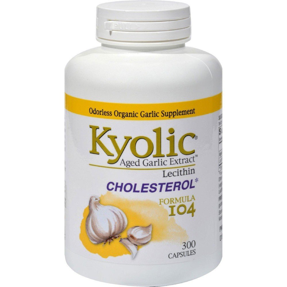 Kyolic Aged Garlic Extract, Detox & Anti-Aging, Formula 105, Capsules ...