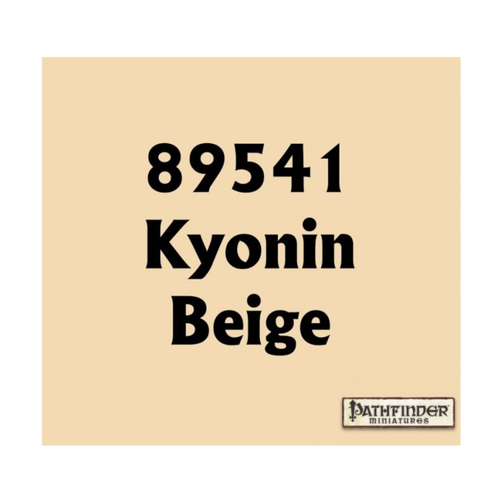 Kyonin Beige Master Series Hobby Paint .5oz Dropper Bottle Pathfinder ...